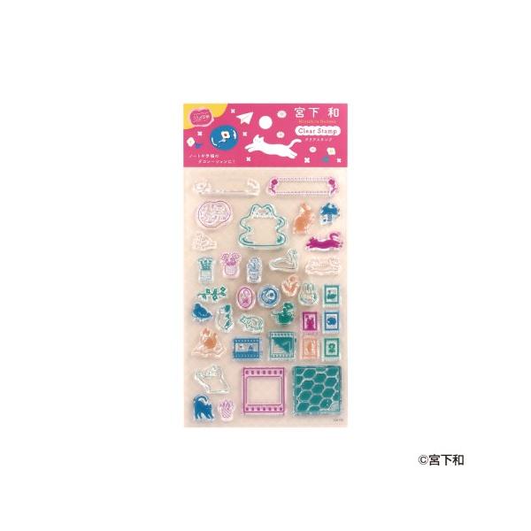 人気クリエイターのイラストを精巧なクリアスタンプで再現！30ピース以上のスタンプが満足感たっぷり”手帳デコに使いやすいミニサイズスタンプから大迫力のビッグサイズスタンプまで、デコレーションが楽しくなるスタンプを収録しました！文字を書き込める...