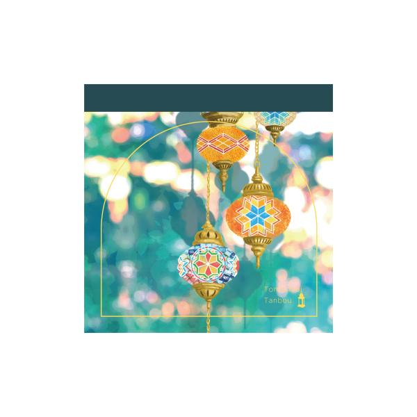 世界の灯(トモシビ)をテーマに豪華で美しいデザインで展開したステーショナリーシリーズ。普段使いしやすいスクエアメモ。