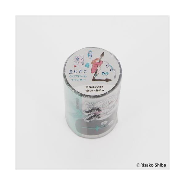 自分で好きなモチーフを好きな形に切り取って貼って使えるクリアロールステッカー。幅60mm×2ｍのクリアテープに隙間なく、各クリエイターの人気イラストを配置した贅沢なシートシール。全てのシールにオーロラのキラキラ加工。ノートや手帳デコのパーツ...