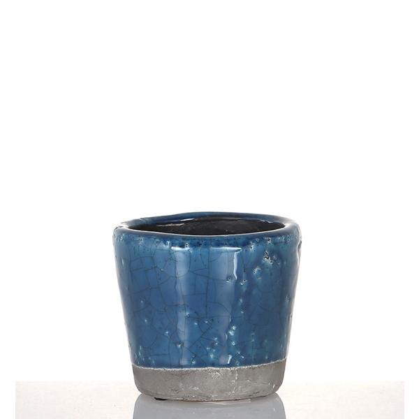 サイズ：H.95 Φ105mm 材質：テラコッタ 特記事項：鉢サイズ：2号鉢目安本製品はハンドメイドの為、形・サイズ・焼き色等に個体差があります。表面のキズ・ピンホールや素地部分・底穴周りにヒビが生じている場合があります。また、釉薬の掛かり...