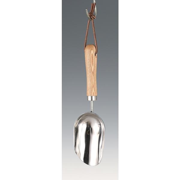 サイズ：H.330 W.90 D.40mm 材質：タモ材、18/0ステンレス 特記事項：持ち手に焼き印ロゴが入っています。