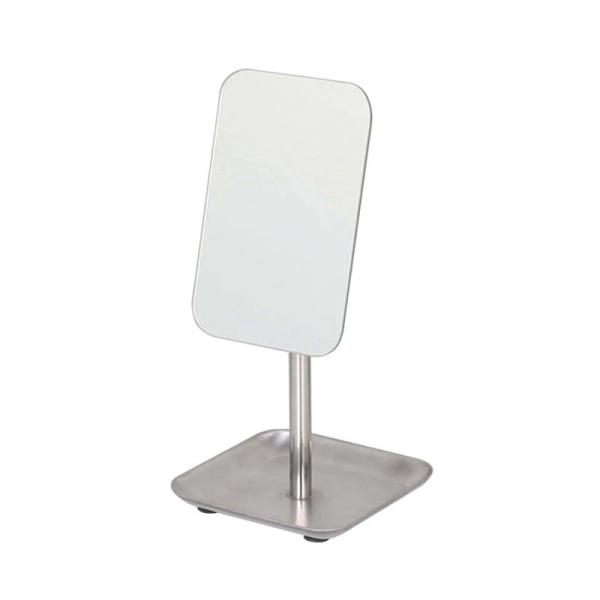 サイズ：H.260mm W.120mm D.120mm Mirror H.150mm W.105mm  材質：18-0ステンレス、ガラス