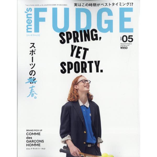 出版社名：三栄発行年月：20260325雑誌コード：18625キーワード：メンズファッジ