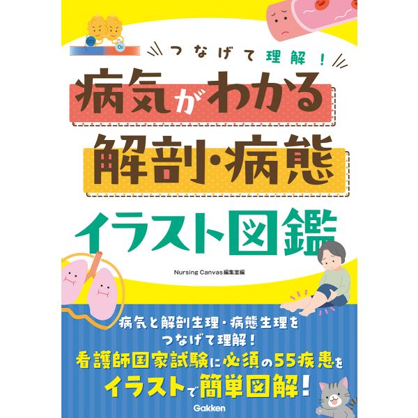 出版社名：Ｇａｋｋｅｎ著者名：Ｎｕｒｓｉｎｇ　Ｃａｎｖａｓ編集室発行年月：2025年10月キーワード：ツナゲテ リカイ ビョウキ ガ ワカル カイボウ ビョウタイ イラスト ズカン、ナーシング キャンバス ヘンシュウシツ