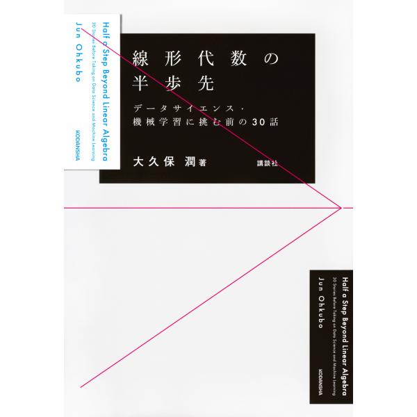 出版社名：講談社著者名：大久保潤発行年月：2025年03月キーワード：センケイ ダイスウ ノ ハンポサキ データ サイエンス キカイ ガクシュウ ニ イドム マエ ノ サンジュウワ、オオクボ,ジュン