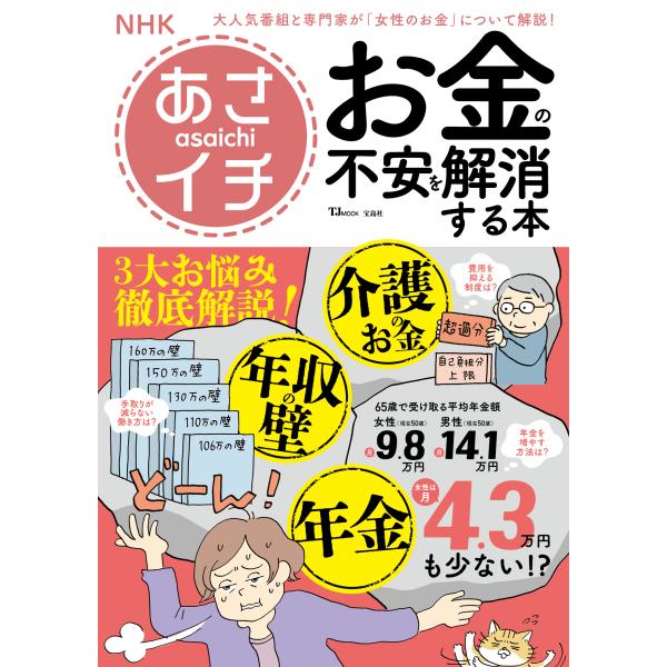 出版社名：宝島社シリーズ名：ＴＪ　ＭＯＯＫ　ＮＨＫあさイチ発行年月：2025年08月キーワード：オカネ ノ フアン オ カイショウスル ホン