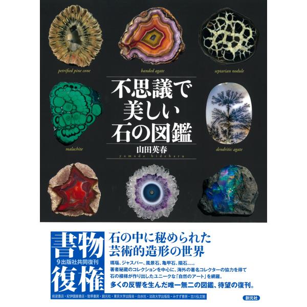 出版社名：創元社著者名：山田英春発行年月：2012年02月キーワード：フシギ デ ウツクシイ イシ ノ ズカン、ヤマダ,ヒデハル