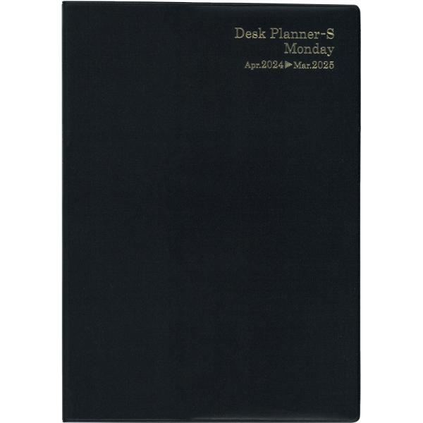 出版社名：博文館新社発行年月：2024年02月キーワード：4505 デスク プランナー マンデー スピンツキ B5 ブラック