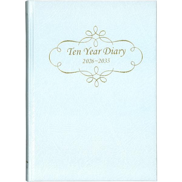 出版社名：博文館新社発行年月：2025年09月キーワード：174 10ネンレンヨウダイアリー・A5(パールブルー)