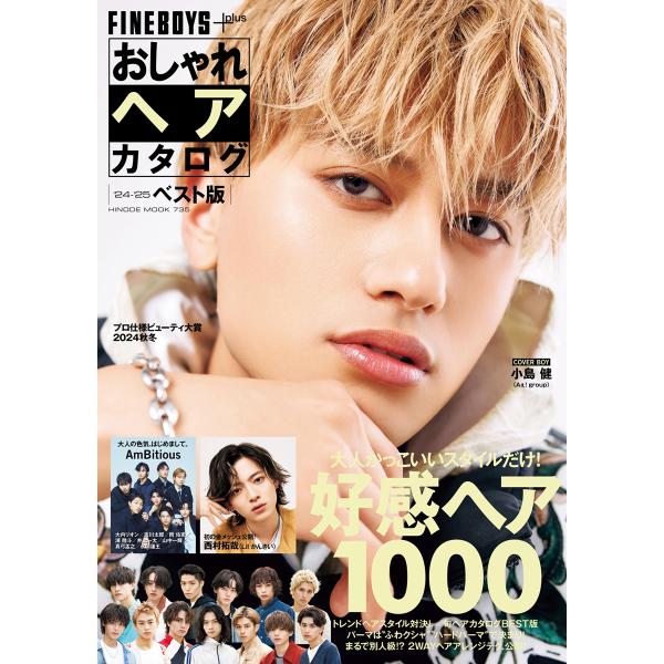 出版社名：日之出出版、マガジンハウスシリーズ名：ＨＩＮＯＤＥ　ＭＯＯＫ発行年月：2024年07月キーワード：ファイン ボーイズ プラス オシャレ ヘア カタログ*FINEBOYS+PLUS オシャレ ヘア カタログ
