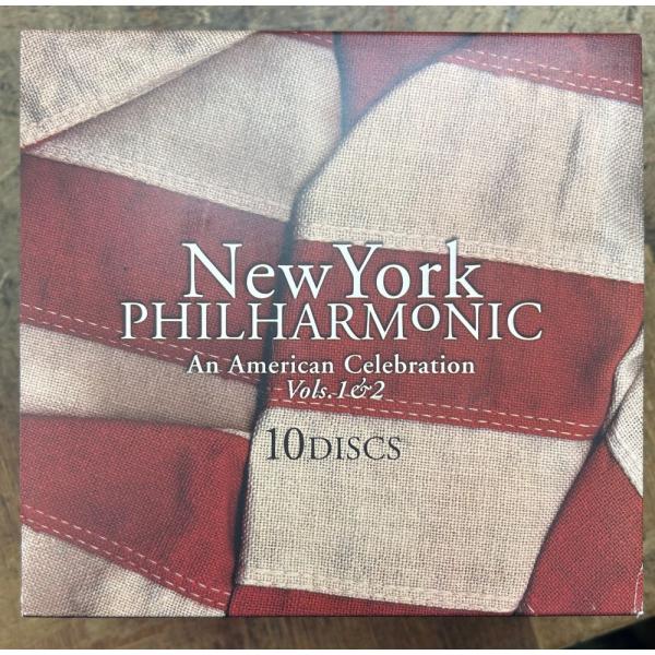 中古CD盤質A10枚組 廃盤 限定盤自主制作盤 NYP 9904 AN AMERICAN CELEBRATION VOLS.1 &amp; 2NEW YORK PHILHARMONIC 　※　当店の商品は「未開封品」を含めて経年劣化のある中...
