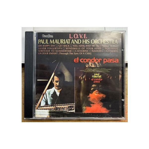 中古CD盤質AB廃盤 オーストリア盤 2in1 CDLK 4437PAUL MAURIATポール・モーリア EL CONDOR PASAL.O.V.E. ※　当店の商品は「未開封品」を含めて経年劣化のある中古品です。　「目立つ傷汚れなし」「...
