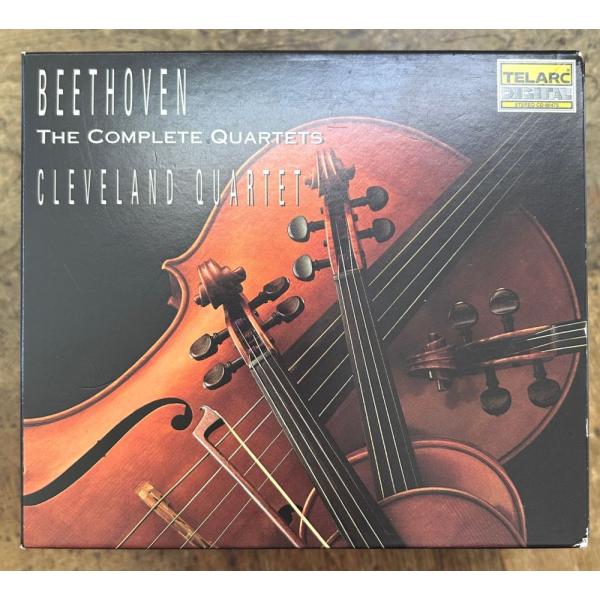 中古CD盤質A廃盤 8枚組 PHCT-4001/8 ベートーヴェン 弦楽四重奏曲全集 Beethoven Complete String Quartets クリーヴランド 四重奏団Cleveland TELARC テラーク　※　当店の商品は...