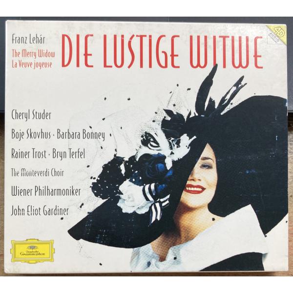 1994年1月録音盤質A帯なしグラモフォンPOCG-1840　レーハル：喜歌劇「メリー・ウィドウ」指揮：ガーディナーウィーン・フィルハーモニー 　 ※　当店の商品は「未開封品」を含めて経年劣化のある中古品です。　「目立つ傷汚れなし」「新品」...