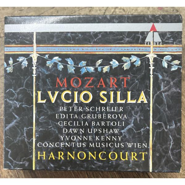 中古CD盤質A2枚組 西ドイツ・プレス　独プレス　 WPCC-3803-4　モーツァルトMOZART 歌劇「ルーチェ・シッラ」LVCIO SILLA アーノンクールHARNONCOURT 　 ※　当店の商品は「未開封品」を含めて経年劣化のあ...