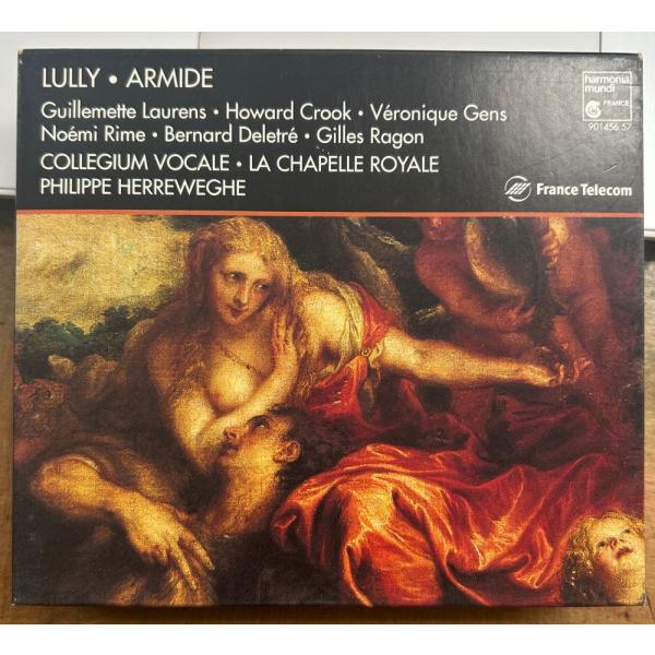 中古CD盤質A2枚組 ドイツ・プレス　西独KKCC-277/8　リュリ：抒情悲劇「アルミード」 LULLY ARMIDE ヘレヴェッヘコレギウム・ヴォガーレ 　※　当店の商品は「未開封品」を含めて経年劣化のある中古品です。　「目立つ傷汚れな...