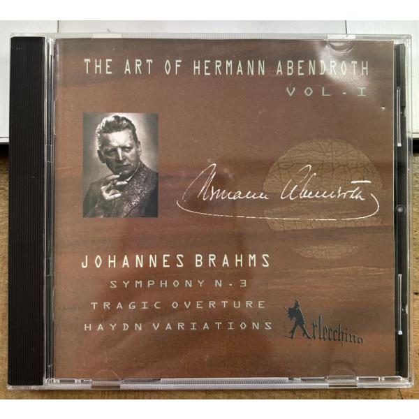 中古CD盤質AB輸入盤ARL71  THE ART OF HERMANN ABENDROTH VOL.1ヘルマン・アーベントロートの芸術 ブラームス 交響曲第3番  ※　当店の商品は「未開封品」を含めて経年劣化のある中古品です。　「目立つ傷...