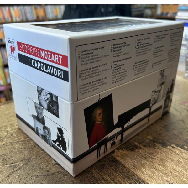 中古CD盤質A30枚組 限定盤 EU盤 Scoprire Mozart I Capolavori モーツァルト 主要作品集 　※　当店の商品は「未開封品」を含めて経年劣化のある中古品です。　「目立つ傷汚れなし」「新品」の表記でも多少のヨレや...