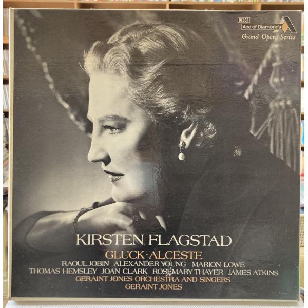 中古LPレコード盤質ABランク3枚組 UK盤　イギリス盤　英国盤GOS 574-6　GLUCK ALCESTE グルック アルチェステ Geraint Jones ジェレイント・ジョーンズ   ※　当店の商品は「未開封品」を含めて経年劣化の...
