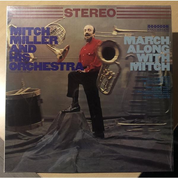 LPレコード盤質ABランクHS 11204アメリカ盤　MITCH MILLER &amp; HIS ORCHESTRA　ミッチ・ミラーMARCH ALONG WITH MITCH　