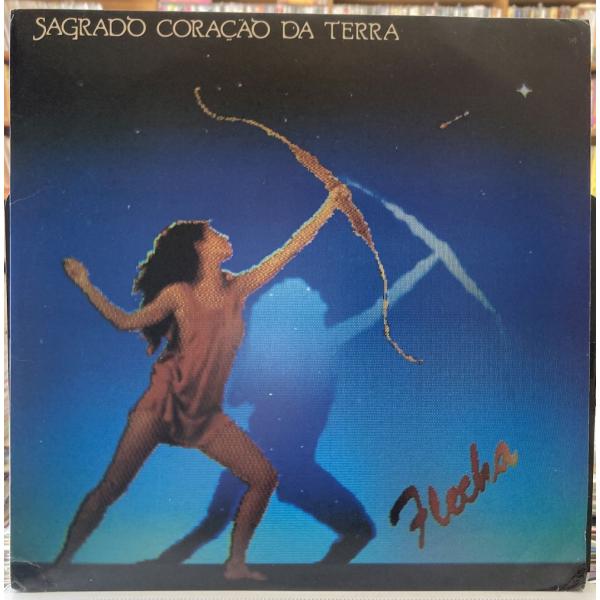 中古LPレコード盤質ABブラジル盤 992 605-1　SAGRADO CORACAO DA TERRAサグラド・コラソン・ダ・テッラ FLECHA　※　当店の商品は「未開封品」を含めて経年劣化のある中古品です。　「目立つ傷汚れなし」「新品...