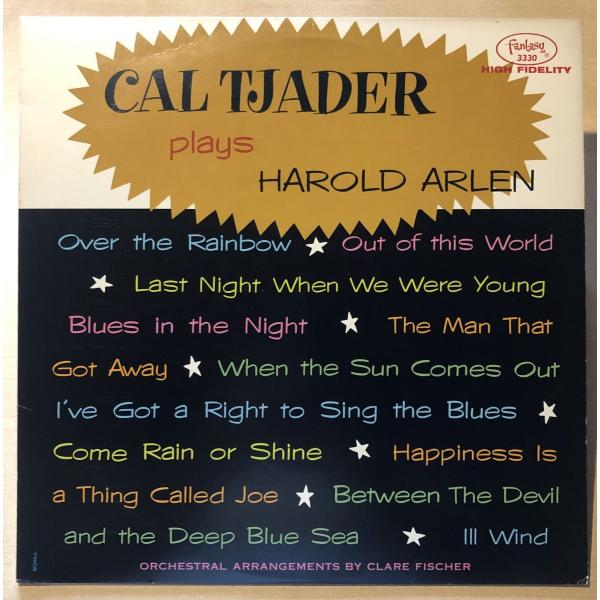 LPレコード盤質ABランクOJC-285アメリカ盤Cal TjaderPlays Harold Arlenカル・ジェイダー ラテン・ジャズfantasy F-8072