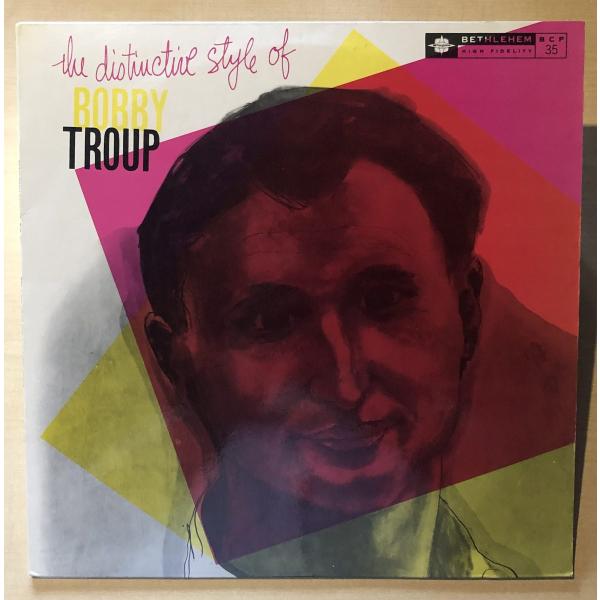 LPレコード盤質ABランクFSR-2024スペイン盤 FRESH SOUNDBobby TroupThe Distinctive Style Of Bobby Troup   ボビー・トゥループ