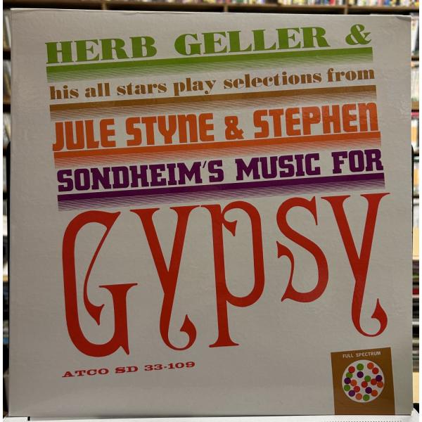 中古LPレコード盤質Aランク帯なしAMJY-3109ハーブ・ゲラーHERB GELLER ジプシーGYPSY 　　※　当店の商品は「未開封品」を含めて経年劣化のある中古品です。　「目立つ傷汚れなし」「新品」の表記でも多少のヨレや色アセがある...