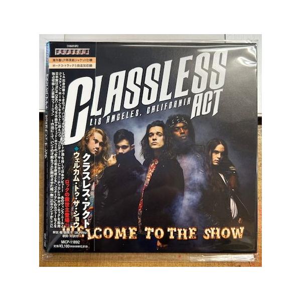 未開封新品CD2024年作品紙ジャケット サンプル盤 MICP-11892クラレス・アクトCLASSLESS ACT ウェルカム・トゥ・ザ・ショウAVALON 　※　当店の商品は「未開封品」を含めて経年劣化のある中古品です。　「目立つ傷汚れ...