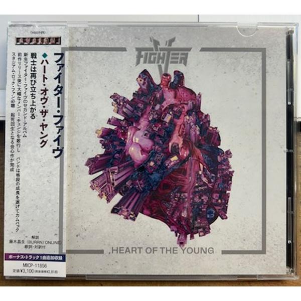 中古CD2024年作品盤質A帯付きサンプル盤 MICP-11856 ファイター・ファイヴFIGHTER V ハート・オヴ・ザ・ヤングHEART OF THE YOUNGAVALON　※　当店の商品は「未開封品」を含めて経年劣化のある中古品で...