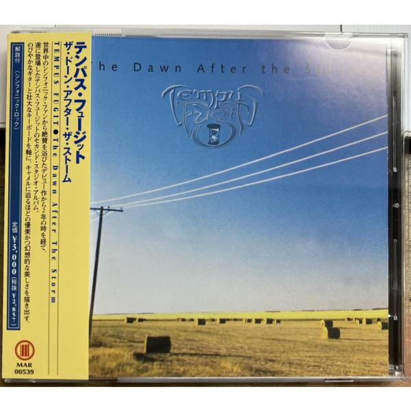中古CD2000年作品盤質A帯付き廃盤MAR00539 テンパス・フュージットTempus Fugit ザ・ドーン・アフター・ザ・ストームThe Dawn After The Storm 　※　当店の商品は「未開封品」を含めて経年劣化のある...