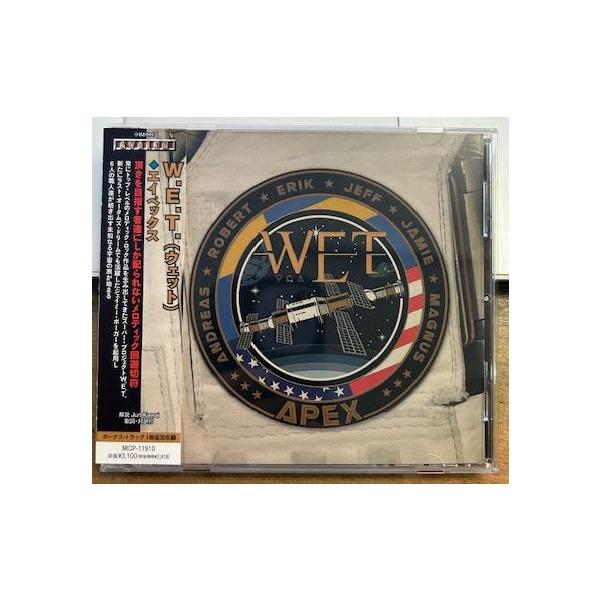 中古CD2025年作品盤質A帯付きサンプル盤  MICP-11910 W.E.T.ウェット エイペックスAPEX AVALON  ※　当店の商品は「未開封品」を含めて経年劣化のある中古品です。　「目立つ傷汚れなし」「新品」の表記でも多少のヨ...