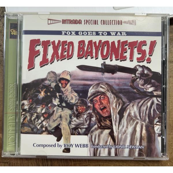 中古CD盤質Aアメリカ盤　US盤　米盤Intrada Volume 113What Price Glory　栄光何するものぞFixed Bayonets　折れた銃剣The Desert Rats　砂漠の鼠サウンドトラック Alfred Ne...