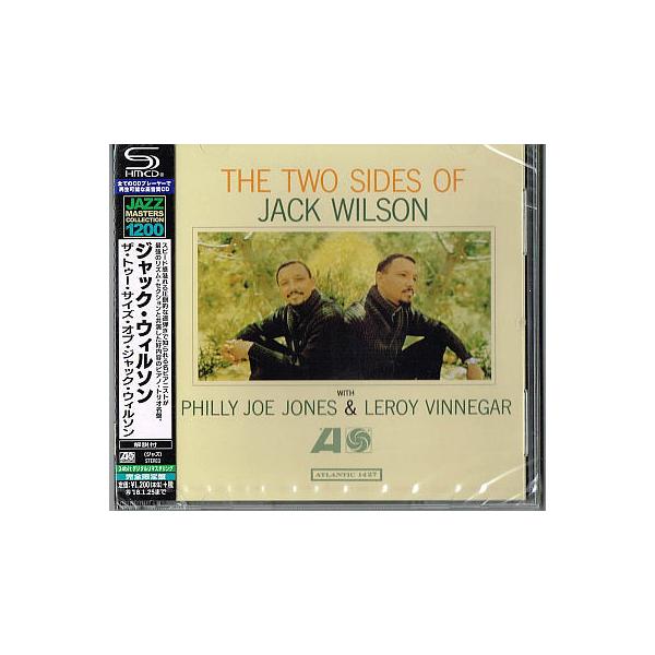 1964年5月13日録音サンプル盤未開封新品帯付きSHM-CDJACK WILSON/THE TWO SIDES OF JACK WILSONジャック・ウィルソン(P) リロイ・ヴィネガー(B) フィリー・ジョー・ジョーンズ(DS)曲目1....