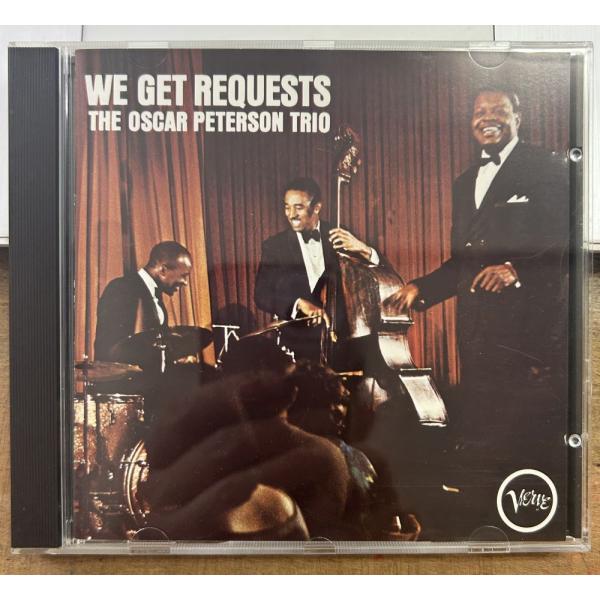 中古CD盤質AB西独盤　西ドイツ盤810 047-2　　　OSCAR PETERSON TRIOオスカー・ピーターソン WE GET REQUESTS ウィ・ゲット・リクエスト  ※　当店の商品は「未開封品」を含めて経年劣化のある中古品です...