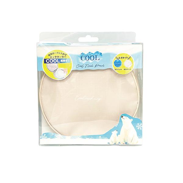 ※ネッククーラー本体は付属しておりません。【内容】保冷ポーチ　×1保冷ジェル　×1【サイズ】約　225 × 200 × 30 (mm)【保冷ポーチのご使用方法】ビニール袋から保冷ジェルを取り出し、冷凍庫の平らな場所に置き、約16時間冷却しま...