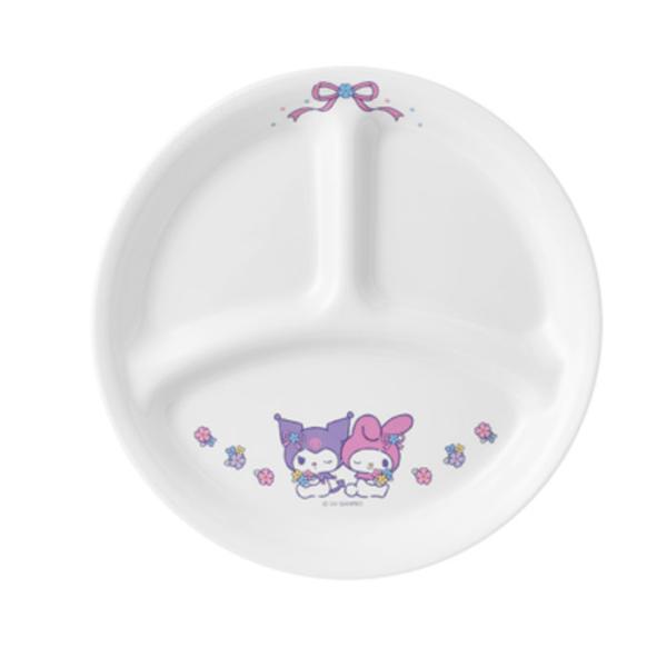 コレール　マイメロディ＆クロミ●熱に強く、電子レンジにも使えます。●表面が滑らかなので、油汚れもさっと落ちます。●糸底がないので、収納性は抜群。●薄くて軽いので取扱が便利です。●独自の三層構造のガラスで割れにくい。●安全・無孔ガラス素材だか...