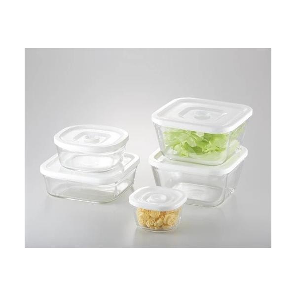 ●耐熱ガラス製保存容器です。●ワンプッシュで密閉状態。●フタをしたまま電子レンジで温め、そのまま食卓で食器としてお使いください。●また、ふたを外せばオーブンでも使えますのでグラタンやドリアなども作れます。●耐熱ガラス製だから酸や塩分に強く、...