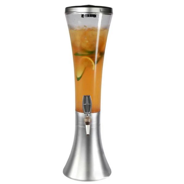 カラー：シルバー本ディスペンサーは、ビールをはじめとする各種ドリンクを簡単かつスピーディーに注ぐことができます。（※本製品に電池は付属しておりません）3Lの大容量設計で、詰め替えも使用もラクラク。高温に強いワインキャノン仕様のため、煮沸した...