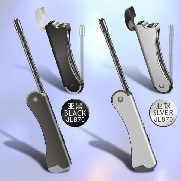 【 2イン1 ライター】普通のライターまたはイグナイターとして使用できます。360°調節可能なネックを備えたアークライターは、キャンドル、ストーブ、バーベキュー、キャンプ、花火、屋外および屋内のアクティビティに使用する任意の角度に曲げること...