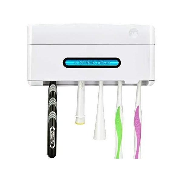 商品仕様:・消毒時間：6分±10秒・紫外線波長：253.7nm・電源：DC5.0V/600mA(最大)（DC5.0V1000mAの充電器）・電池容量：2000mAH・シェーバー1本+歯ブラシ4本まで・サイズ：156(W)x77.5(H)x3...