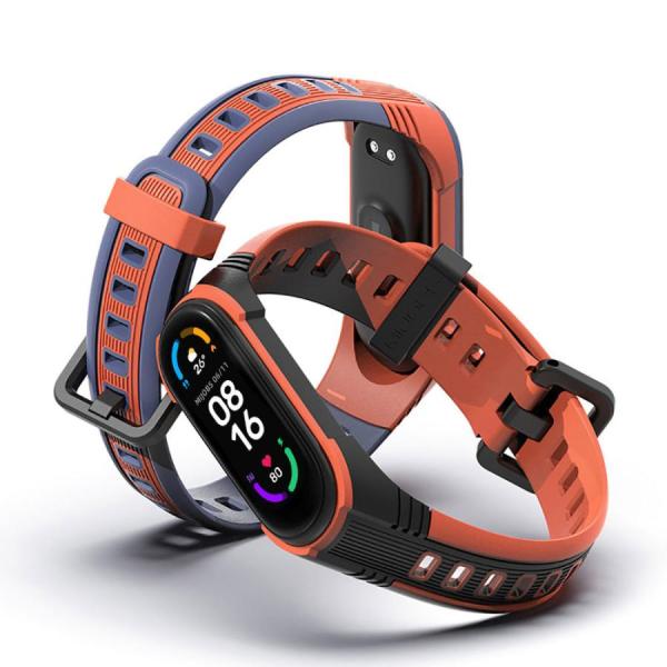 対応機種: Xiaomi Miband7/Xiaomi Miband6/Miband5 ；カラフルな4色！毎日の気分やファッションに合わせてバンドを付け替えます。歪んでる調整が可能です。 ご安心ください。弊社のホームページの調整ビデオを見ら...