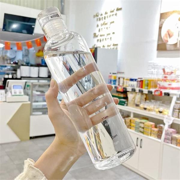 午前/午後の注意事項:1時間ごとに、午前の時刻が示す場所まで飲んでください。推測する必要はありません。 1時に、最初のボトルを完成させ、補充してPMタイムマーカーに従います。あなたは1日あたり1/2ガロンを飲みます！このウォーターボトルは、...