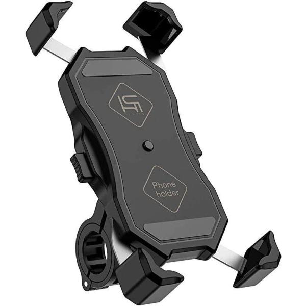 【令和2年最新改良】1秒ロックアップ スマホホルダー 自転車 自転車用 スマホ ホルダー スタンド 自転車 ワンタッチ スマートフォンホルダー ロードバイク クロスバイク バイク すまほ ホルダー サイクリング フォルダー バイク用 スマホ...