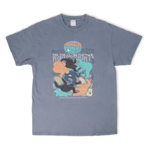 NORTHWEST FOLK LIFE FEST　Tシャツ 古着 【メール便可】メンズ 半袖 Tシャツ