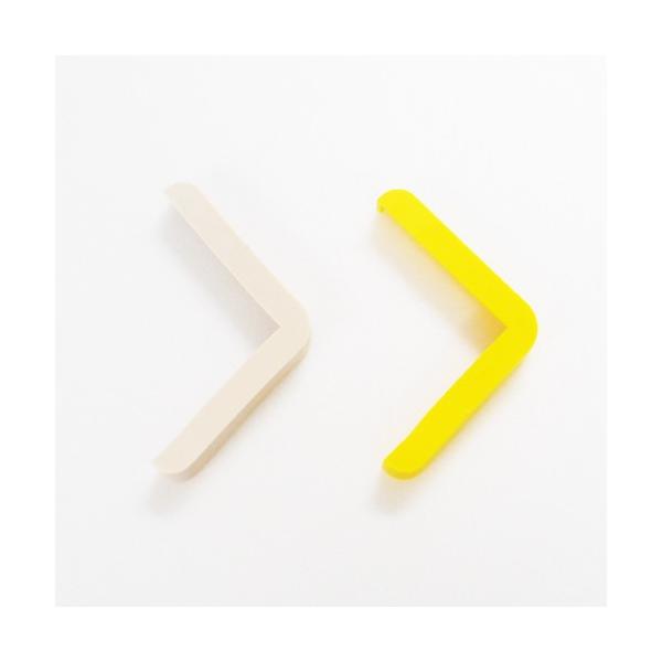 【置き配非対応】コーナーガード（粘着式）用のエンドキャップです。カラー：イエロー、アイボリ内容量：1個入り生産国：日本製組み合わせてお使いいただけるコーナーガード・CG-Tイエロー ・CG-Tアイボリ・CG-T5Pイエロー・CG-T5Pアイボリ