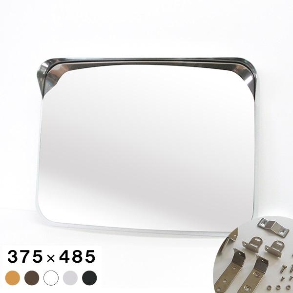 【置き配非対応】ミラーも取付金具もすべてステンレス製。サビない、ワレない、ヒズマない、高品質な日本製SUSミラーです。ガレージミラー、カーブミラーをお探しの方に。■商品情報サイズ（外径）　角型 485mm×375mm曲面R　1200mm枠色...