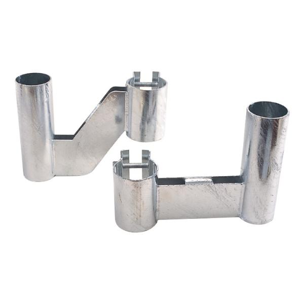 【置き配非対応】■商品情報材質：鉄　仕上げ：溶融亜鉛メッキ　　サイズ：円筒部分89.1φ×230mm 出幅420mm　※ミラーは別売です。