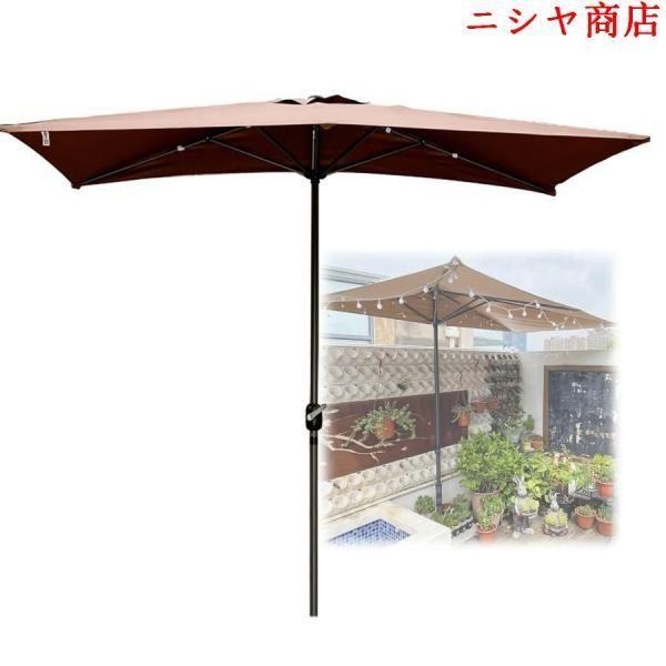 商品の説明                                                     ガーデンパラソルです。傘のポールを厚くし、耐風性を高めています。ガーデンに使用できます。 、テラスやその他の家族の行事は、公...
