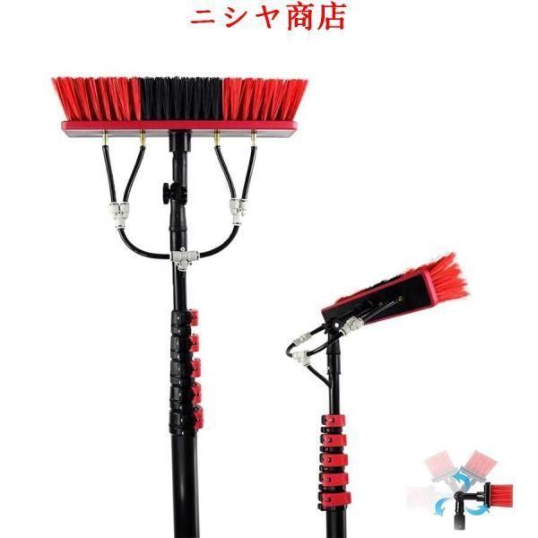 高品質の素材：高密度強化アルミニウム合金、高硬度、錆びにくい、軽量。ポール1本の重さはわずか0.25kgで、お年寄りや女性でも簡単に使用できます。非常に耐久性があり、柔らかい羽根毛が表面を安全に清潔に保ちます。 20 メートルの水道管は、ど...